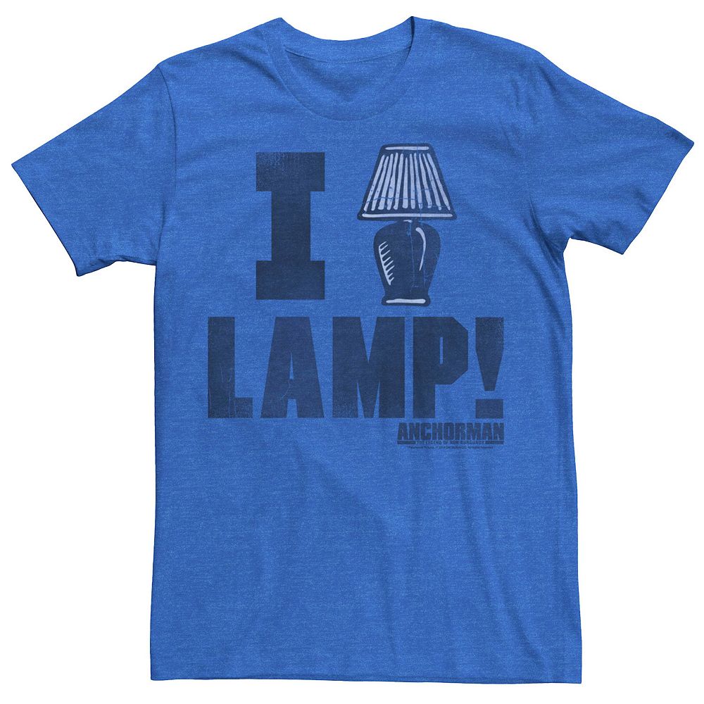 Men's Anchorman Lamp Title Logo Tee