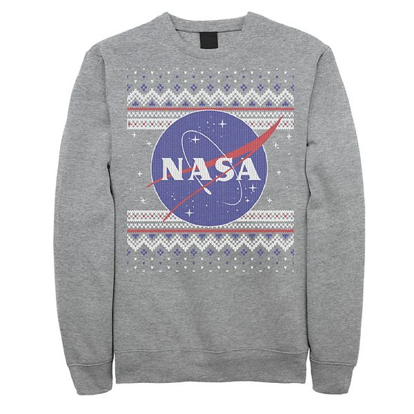Men's NASA Logo Christmas Sweatshirt