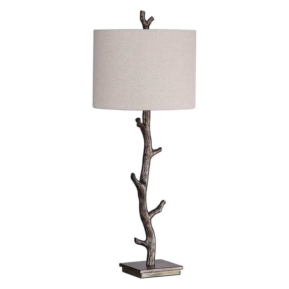 Dark Bronze Rustic Table Lamp