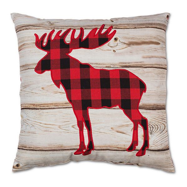 Buffalo Check Moose Toss Pillow