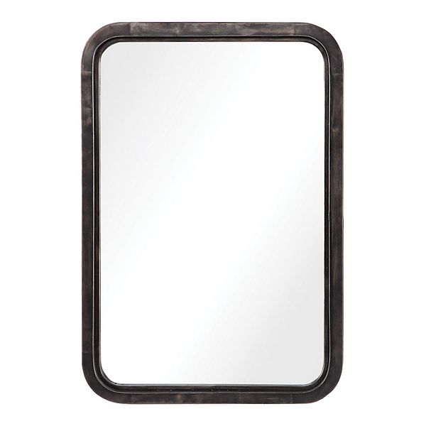 Rectangular Rich Dark Bronze Finish Wall Mirror