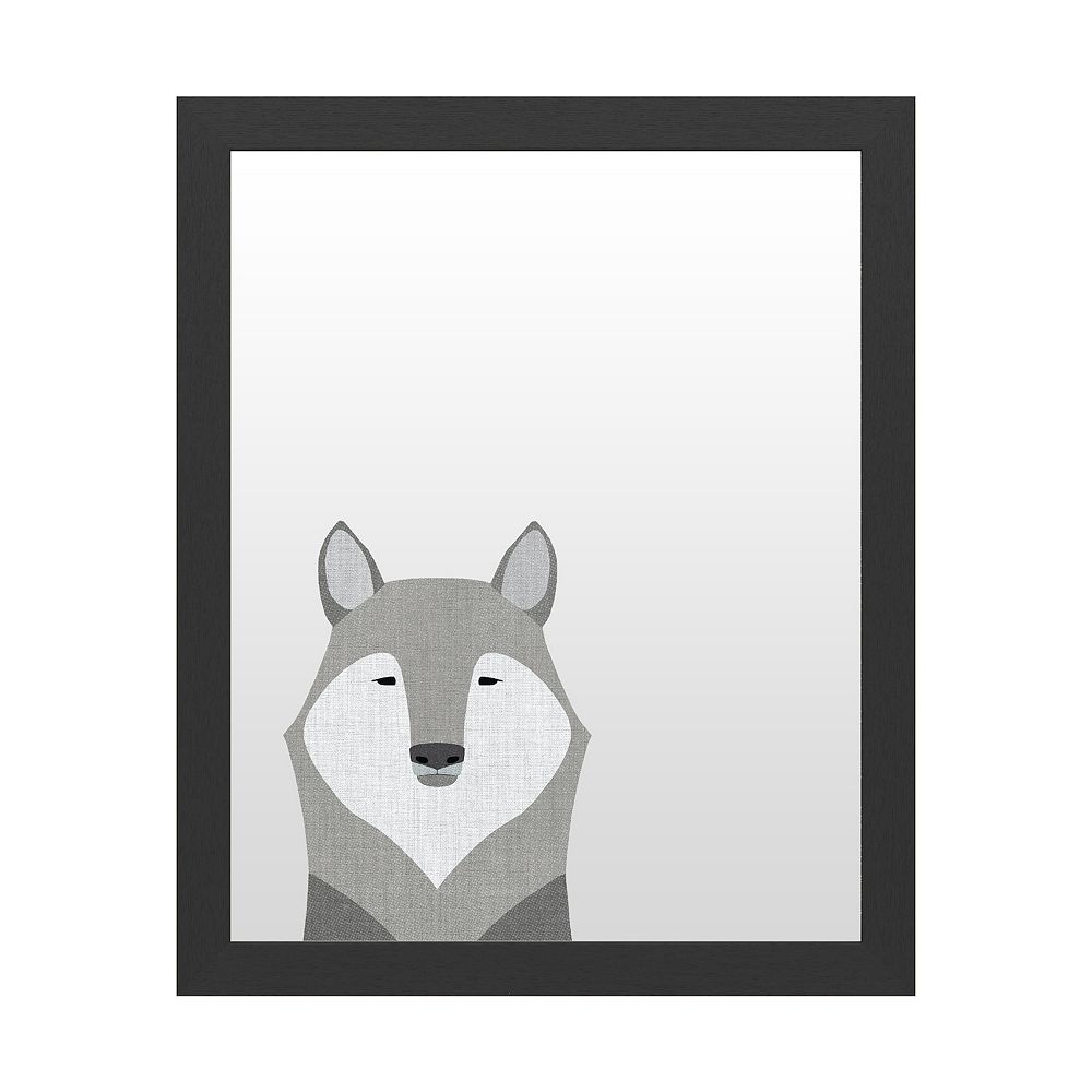 Trademark Fine Art 'Gray Wolf' Dry Erase Board Wall Decor