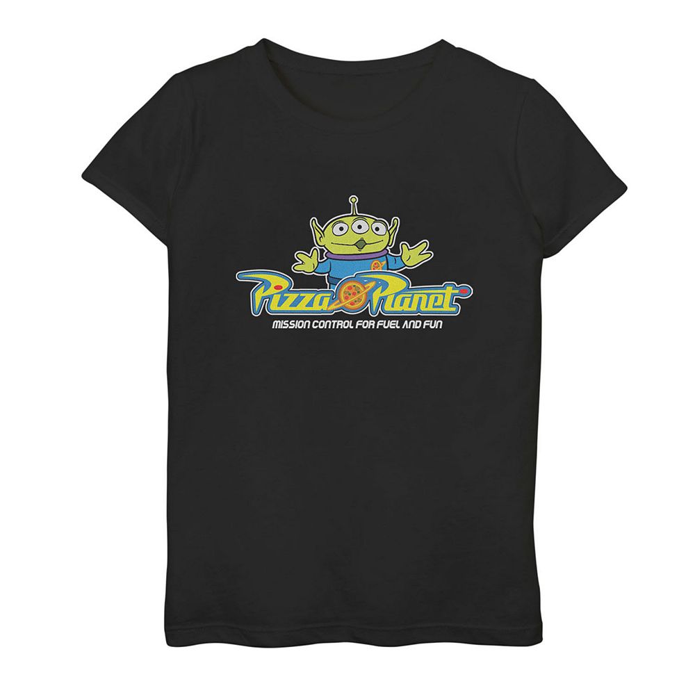 Disney / Pixar's Toy Story Alien Girls 7-16 Pizza Planet Logo Graphic Tee