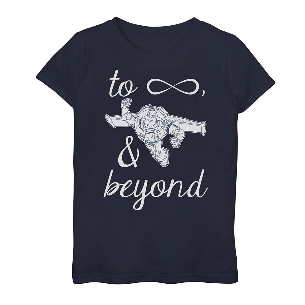 Disney / Pixar's Toy Story Buzz Lightyear Girls 7-16 Infinity Sketch Tee