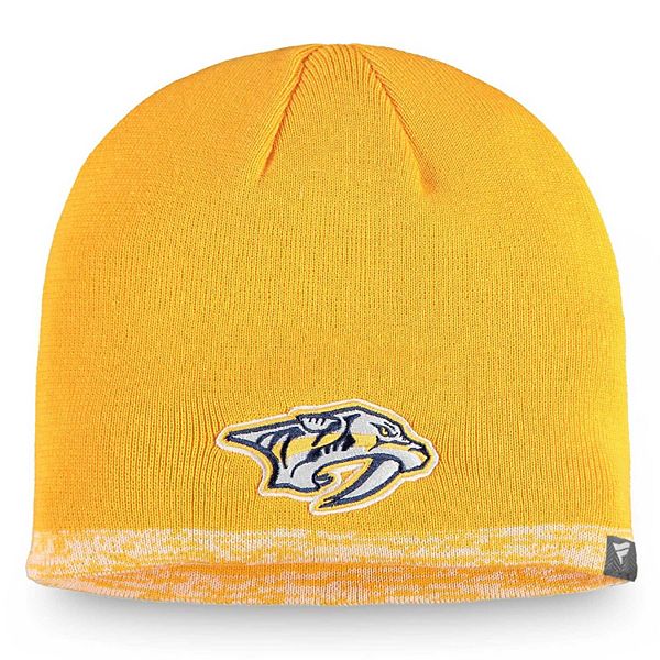 Men's Fanatics Branded Gold Nashville Predators Authentic Pro Rinkside ...
