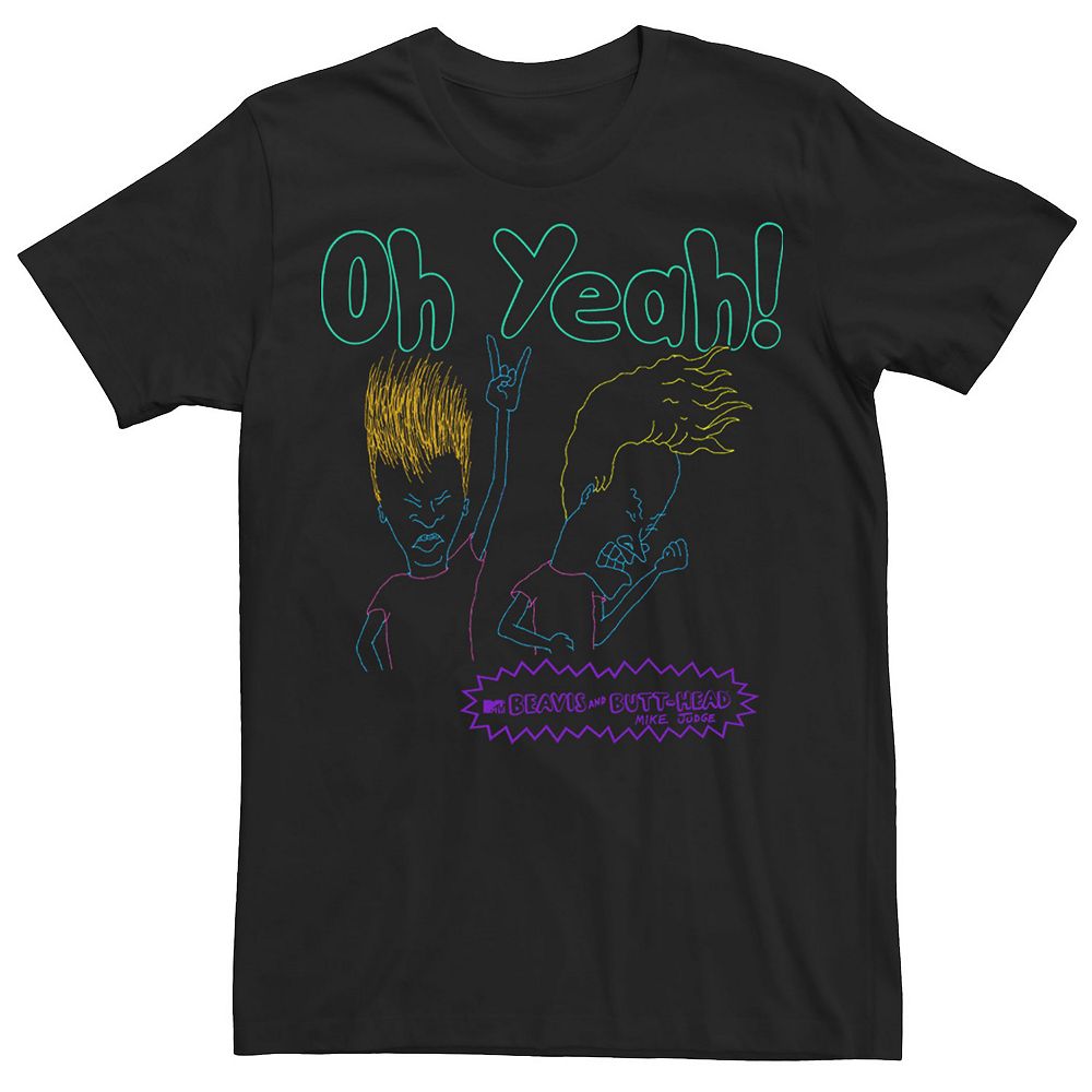 Men's Beavis and Butt-Head Oh Yeah! Tee