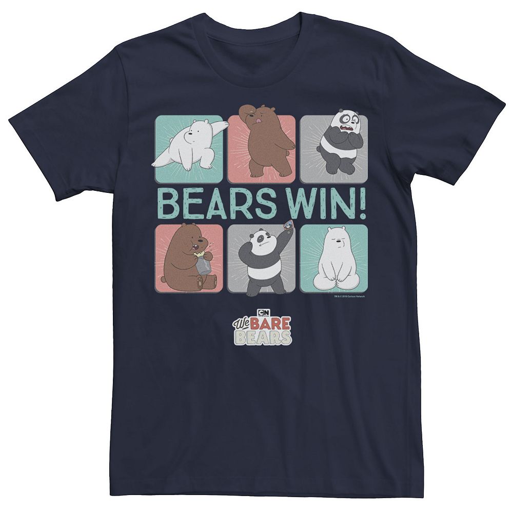 Men's Cartoon Network The Bare Bears Win Tee