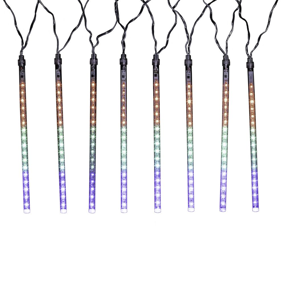 LumaBase Solar Multi-Colored LED Meteor Light Tubes