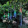 LumaBase Solar Multi-Colored LED Meteor Light Tubes