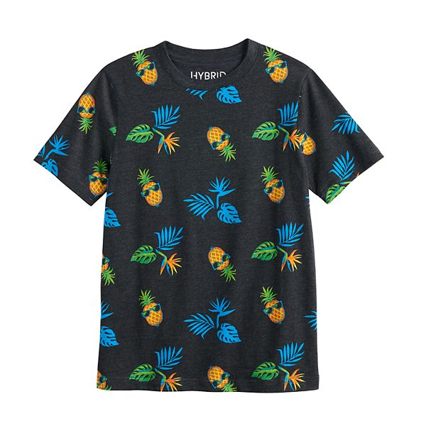 Boys 8-20 Tropical Printed Graphic Tee