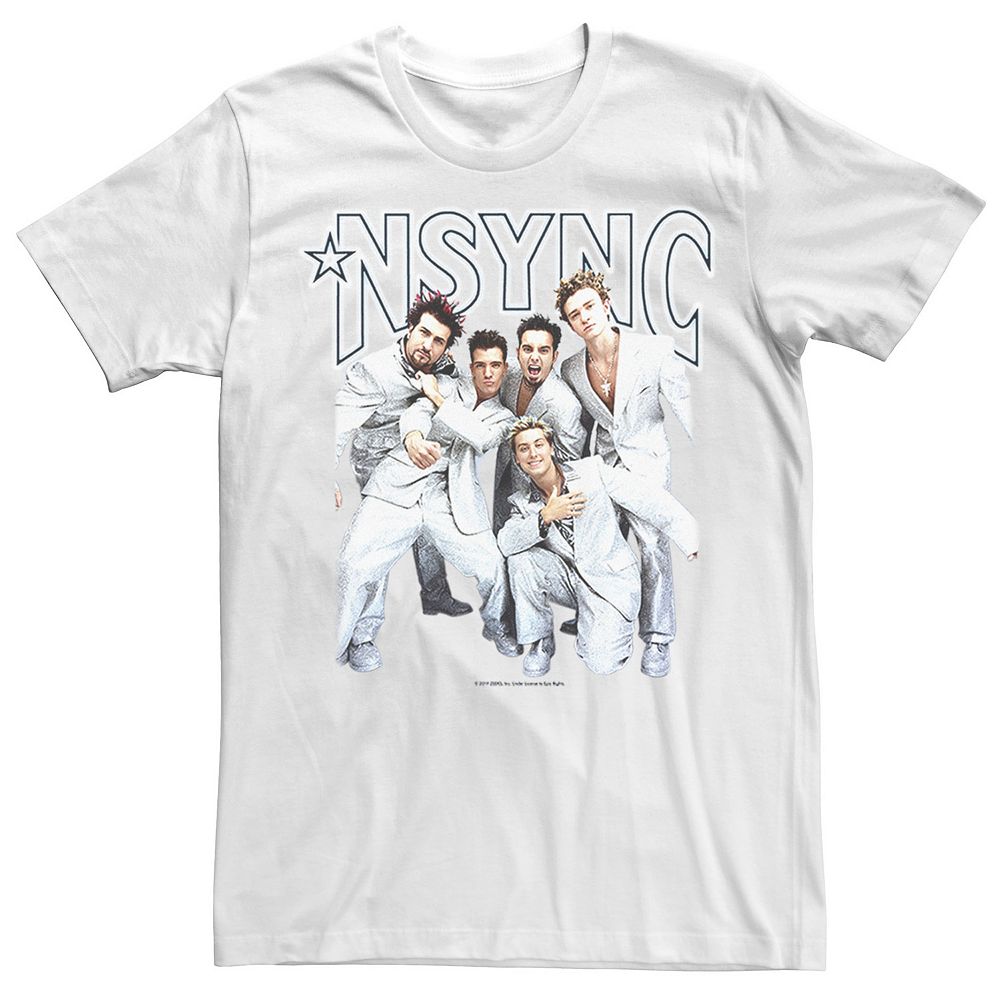 Men's NSYNC Group Shot Portrait Tee