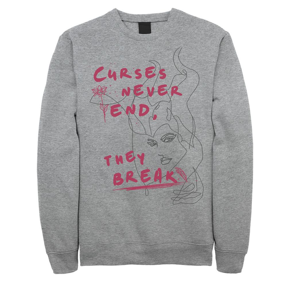 Men's Disney's Maleficent Curses Never End Fleece