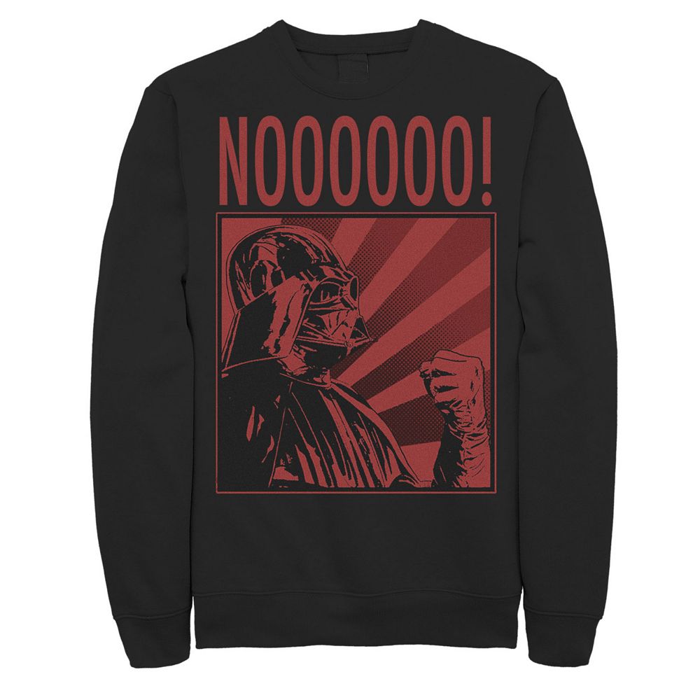 Men's Star Wars Darth Vader Noooooo Poster Sweatshirt
