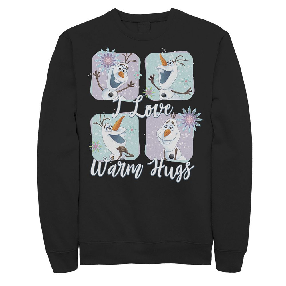 Disney's Frozen Olaf Men's Love Warm Hugs Sweatshirt