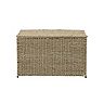 Household Essentials Large Wicker Storage Chest with Lid