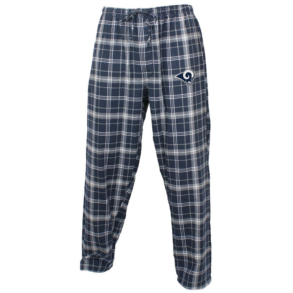 Men's Concepts Sport Navy/Gray Los Angeles Rams Ultimate Plaid Flannel ...