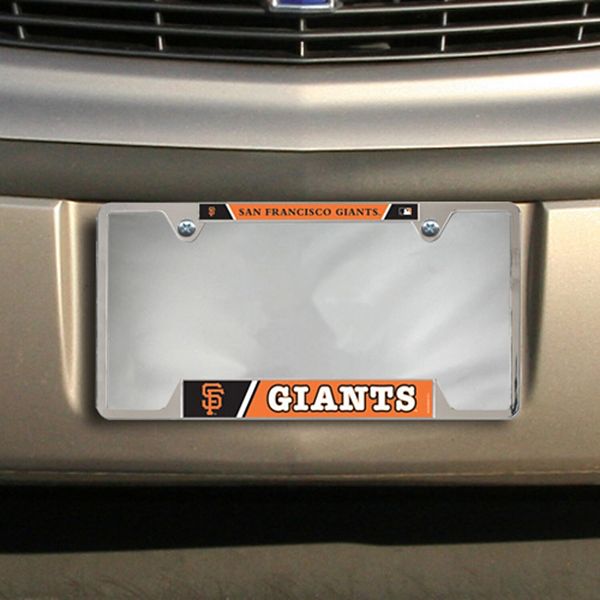 San Francisco Giants WinCraft Metal License Plate Frame