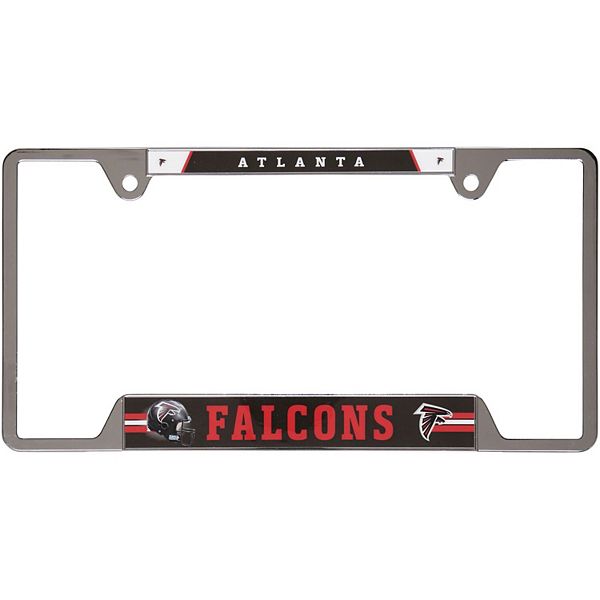 WinCraft Atlanta Falcons Primary Logo Metal License Plate Frame