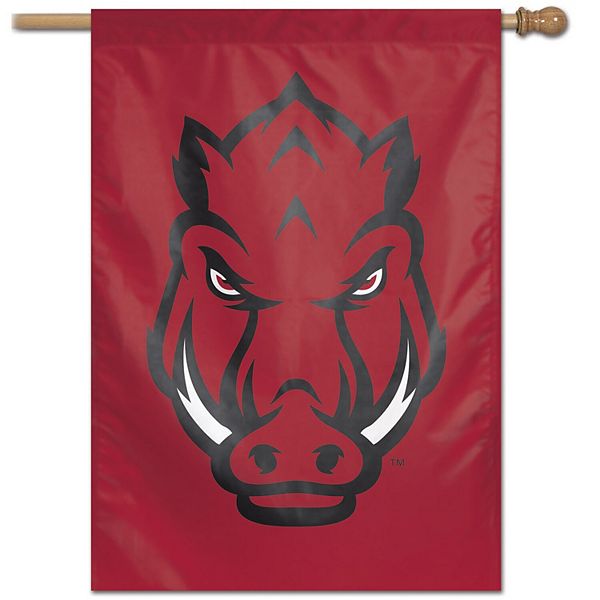 WinCraft Arkansas Razorbacks 28" x 40" Large Logo Single-Sided Vertical ...
