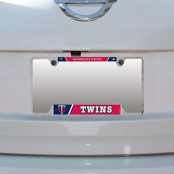 WinCraft Minnesota Twins Metal License Plate Frame