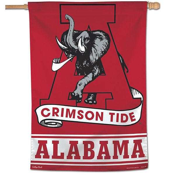 "WinCraft Alabama Crimson Tide 28"" x 40"" College Vault Single-Sided ...