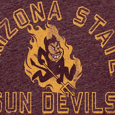 Men's Original Retro Brand Heathered Maroon Arizona State Sun Devils ...