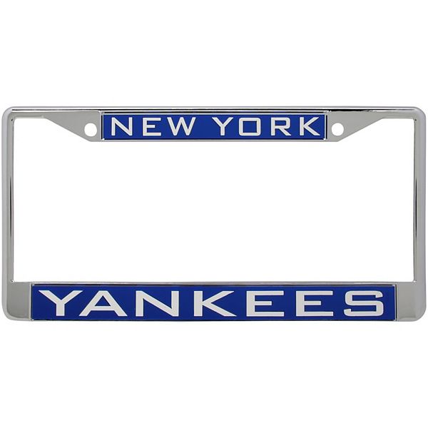 WinCraft New York Yankees Laser Inlaid Metal License Plate Frame