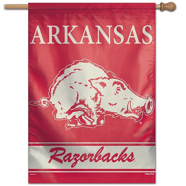 WinCraft Arkansas Razorbacks 28" x 40" College Vault Single-Sided ...