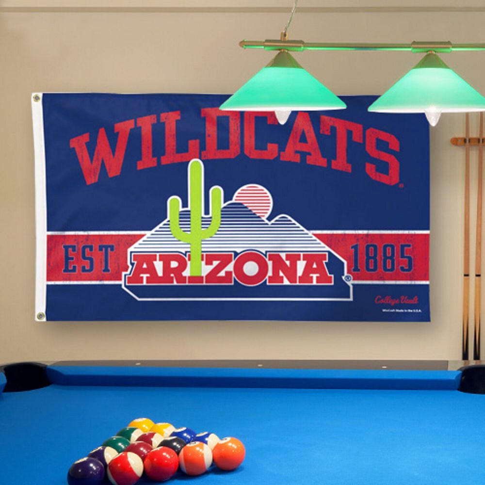 WinCraft Arizona Wildcats College Vault Logo Deluxe Single-Sided 3' x 5 ...