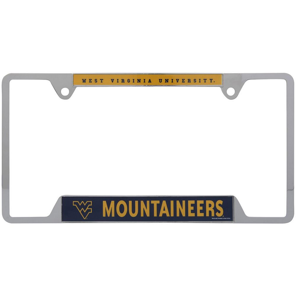 WinCraft West Virginia Mountaineers License Plate Frame