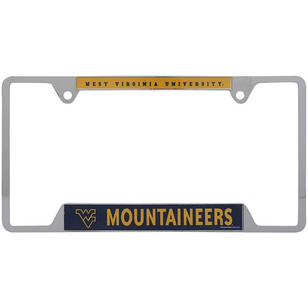 WinCraft West Virginia Mountaineers License Plate Frame