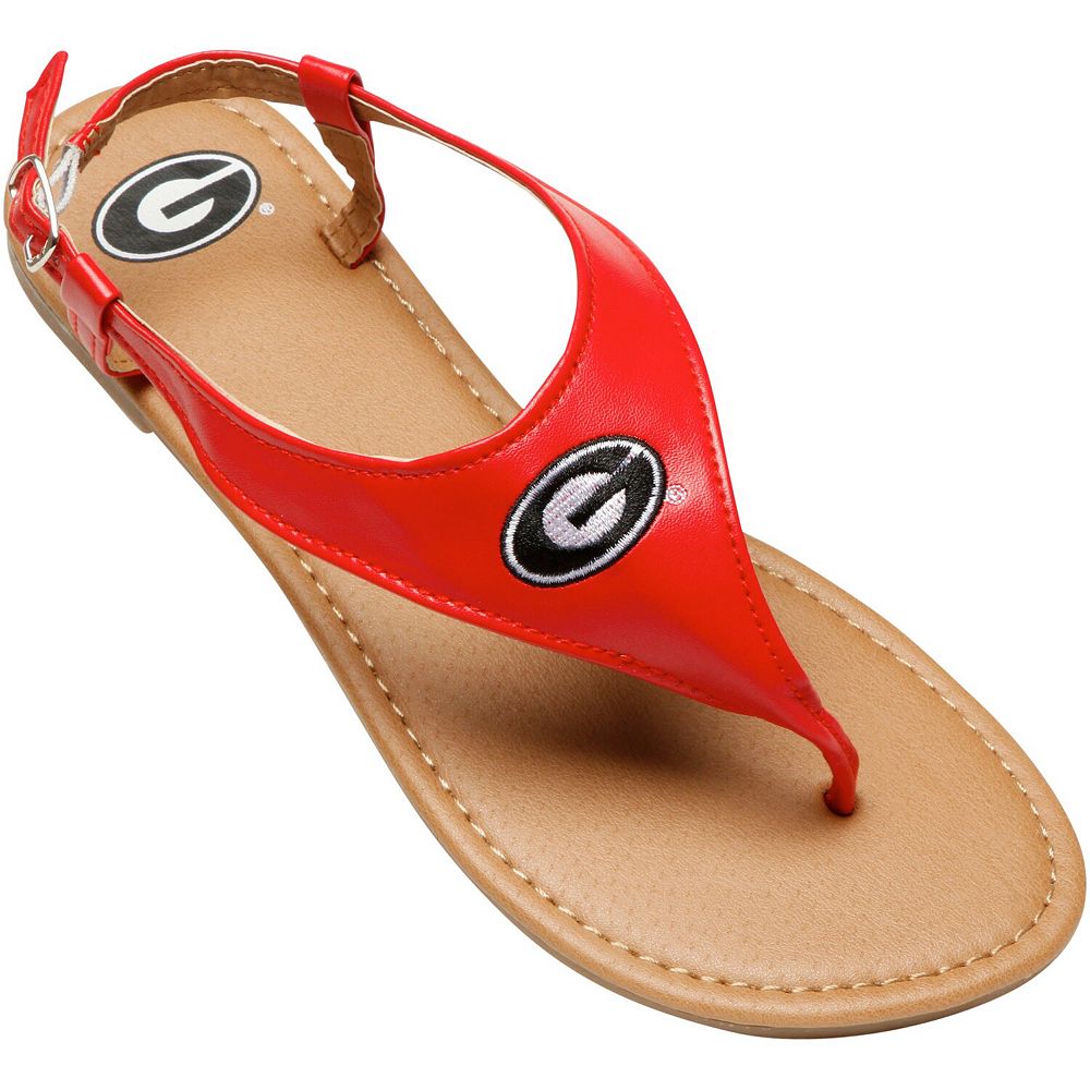 Women's Georgia Bulldogs Buckle Back Sandals