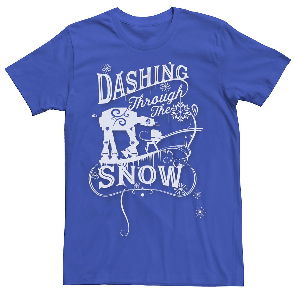 Men's Star Wars AT-AT "Dashing Through Snow" Graphic Tee