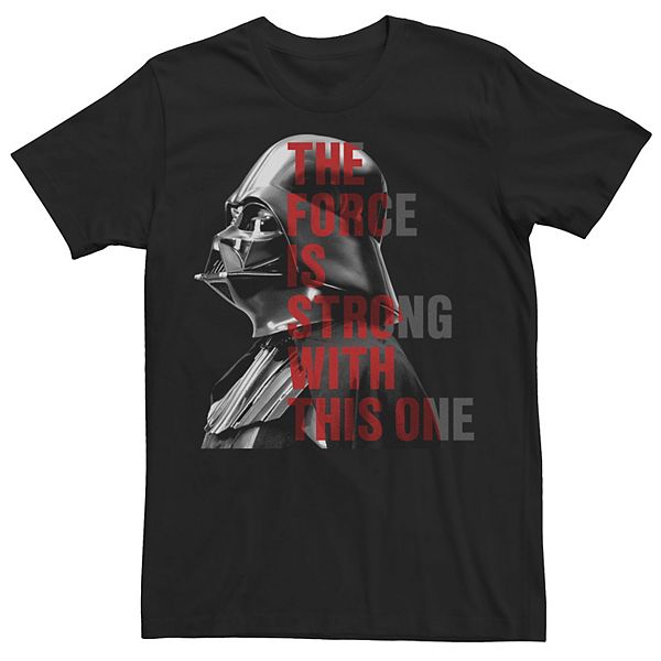 Men's Star Wars Darth Vader "Force is Strong" Graphic Tee