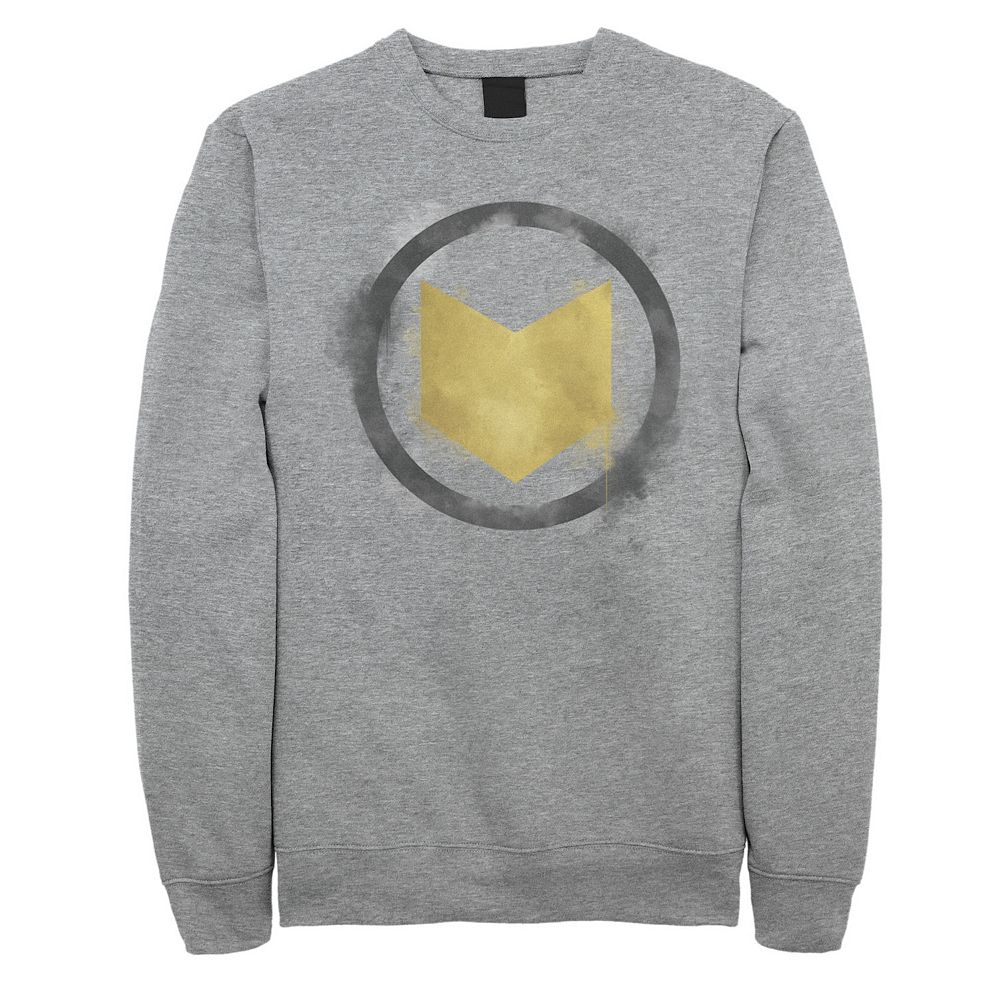 Men's Marvel Avengers Endgame Hawkeye Spray Paint Logo Sweatshirt