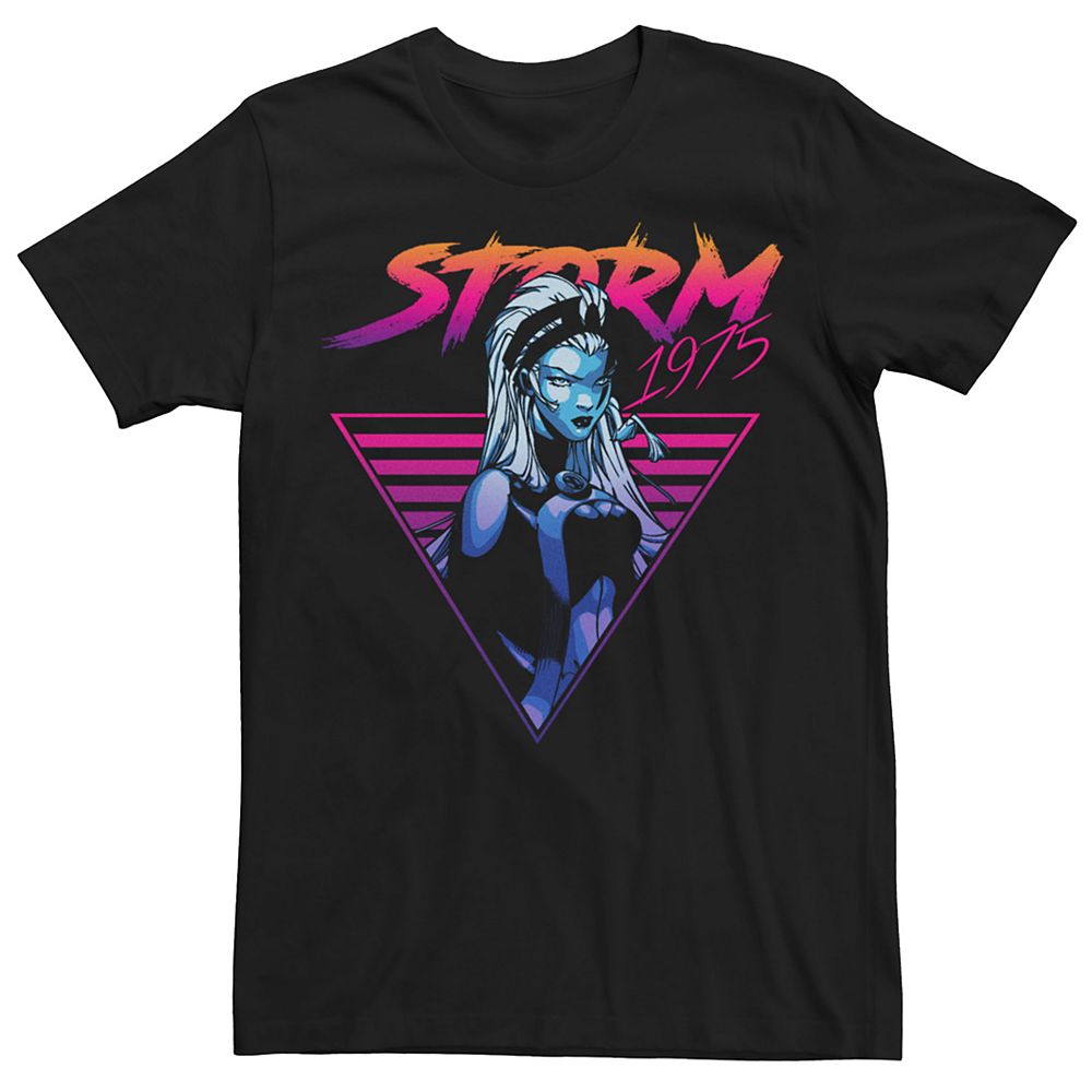 Men's Marvel X-Men Storm 80's Retro Gradience Tee