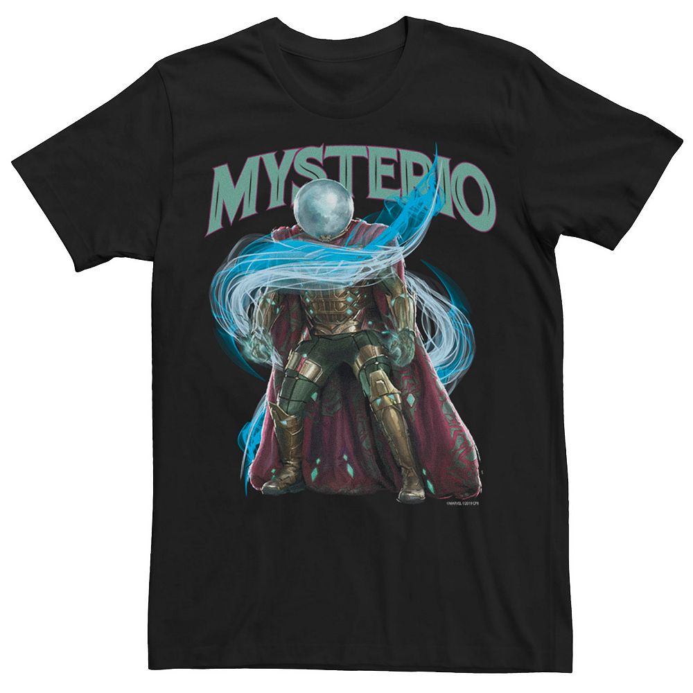Men's Marvel Spider-Man Far From Home Mysterio Stance Graphic Tee