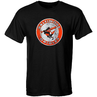 Baltimore Orioles Youth Cooperstown T Shirt Black