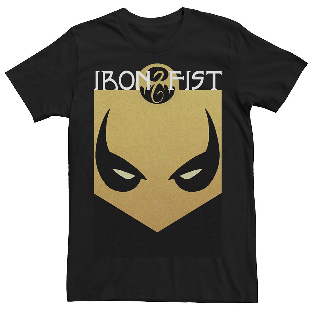 Men's Marvel Iron Fist Mask Graphic Tee
