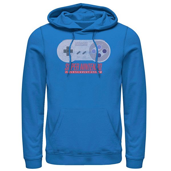 Men's Nintendo Super Nintendo Controller Retro Pullover Hoodie