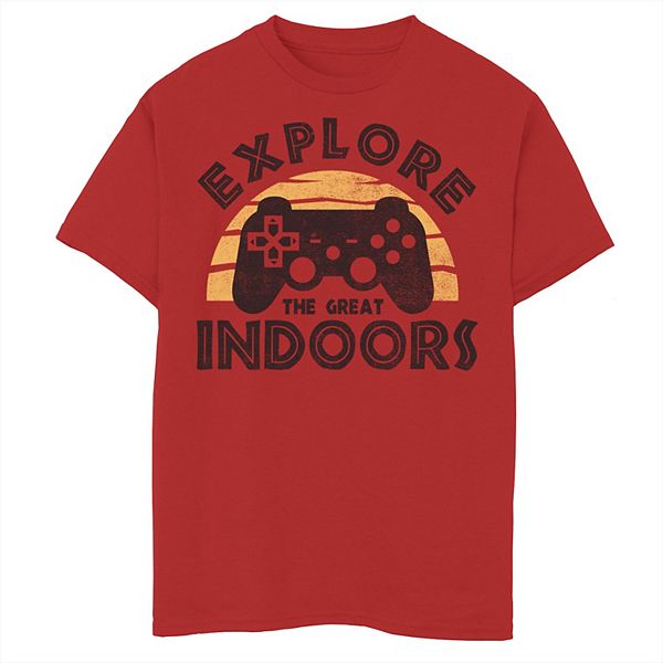 Boys 8-20 Explore The Great Indoors Graphic Tee