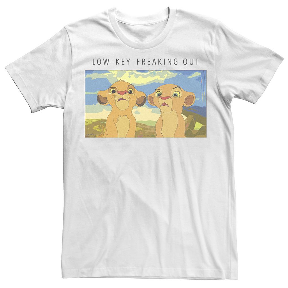 Disney's The Lion King Low Key Freaking Out Men's Tee