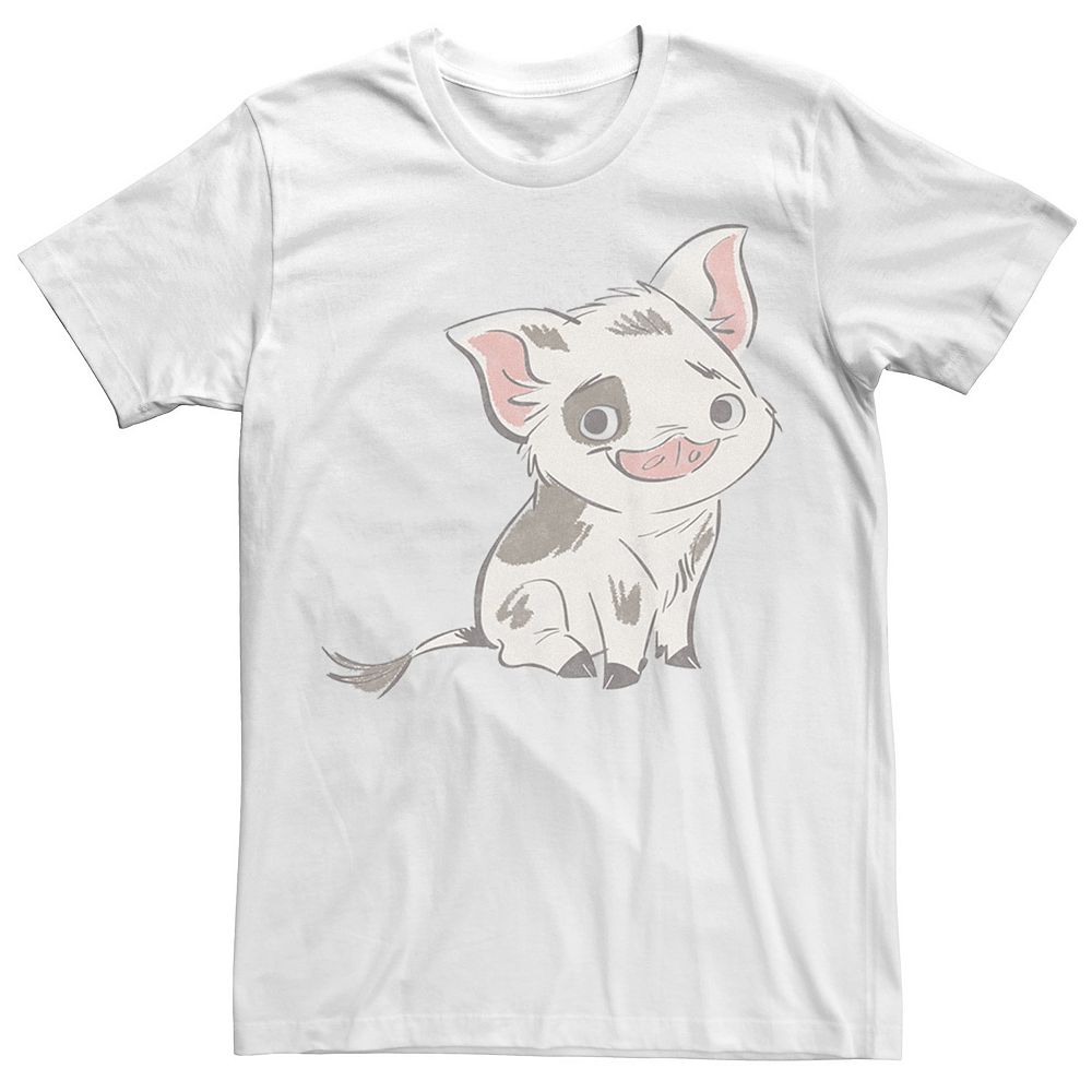 Disney's Moana Pua Drawn Smile Men's Tee