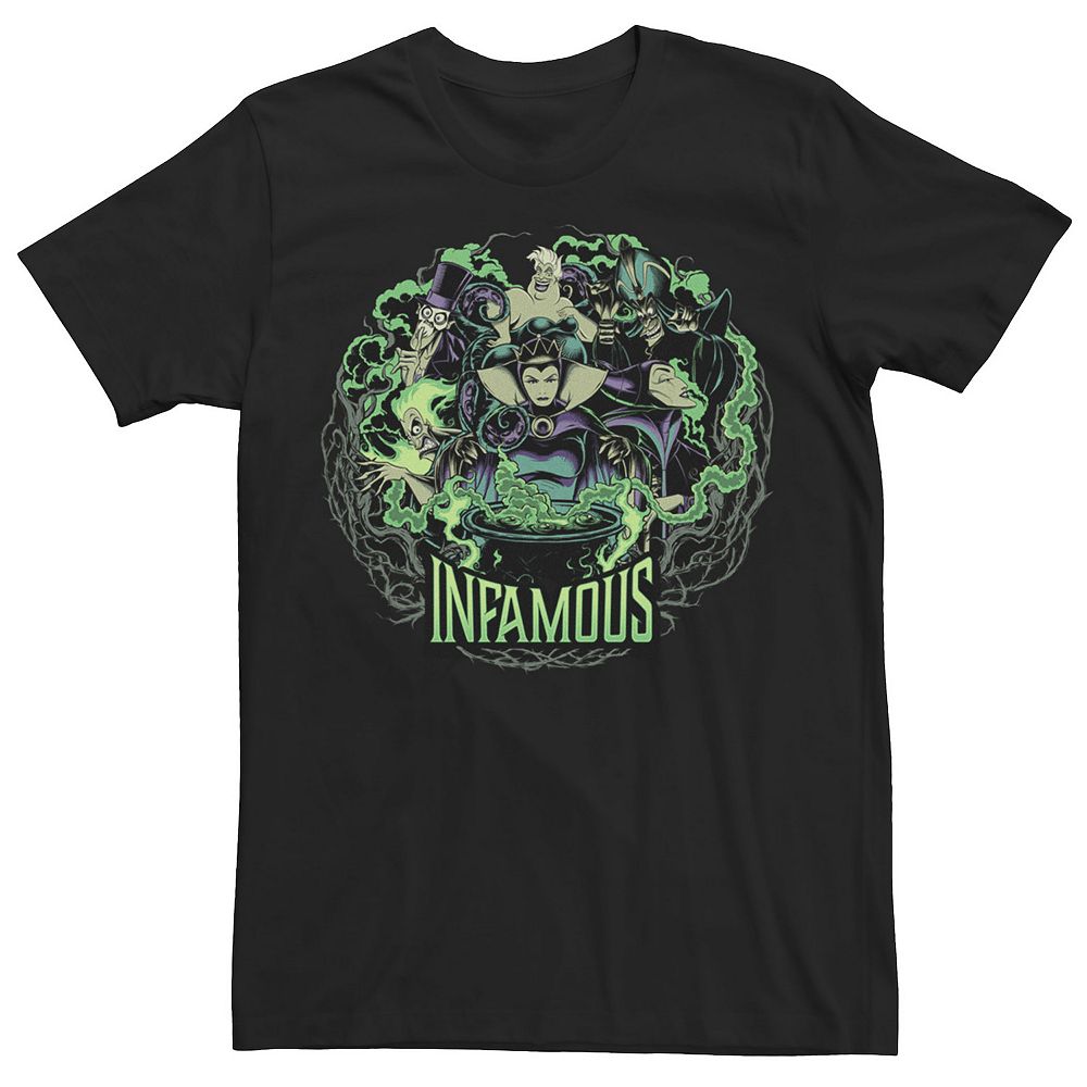 Disney's Villains Men's Infamous Evil Group Tee