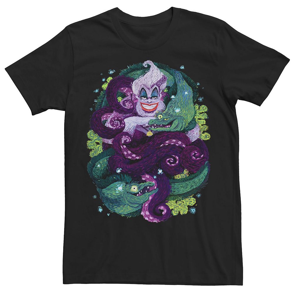 Disney's The Little Mermaid Ursula Men's Sea Witch Painting Tee