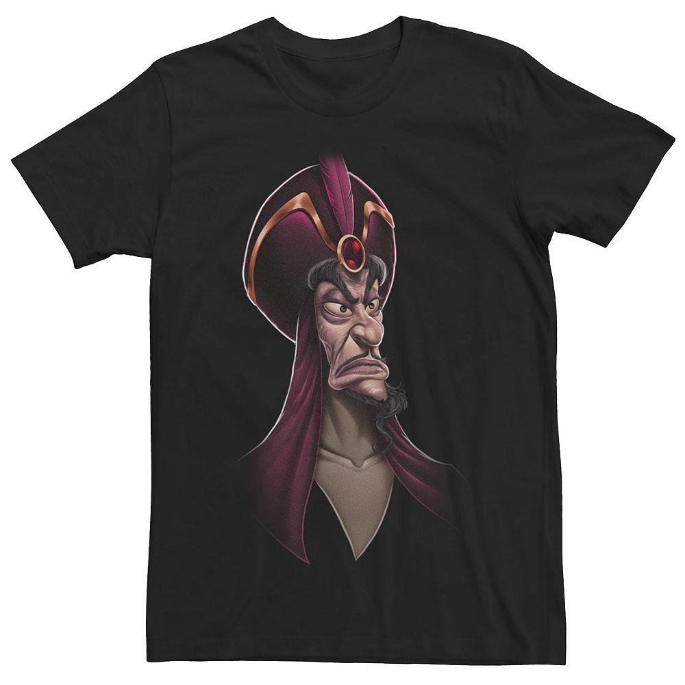 Disney's Aladdin Jafar Men's Up Close Portrait Tee