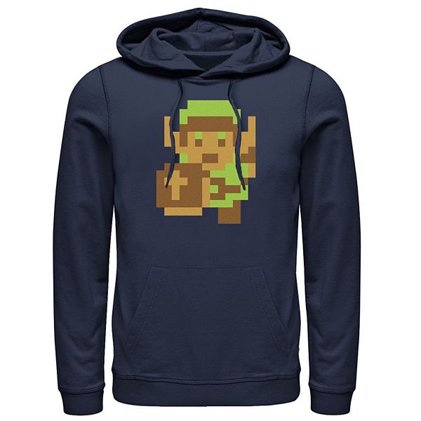 Men's Nintendo The Legend Of Zelda Pixelated Link Hoodie