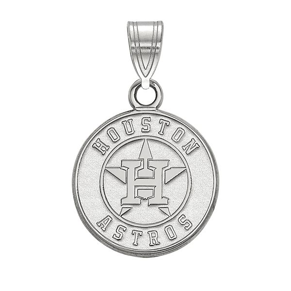 LogoArt Sterling Silver Houston Astros Pendant