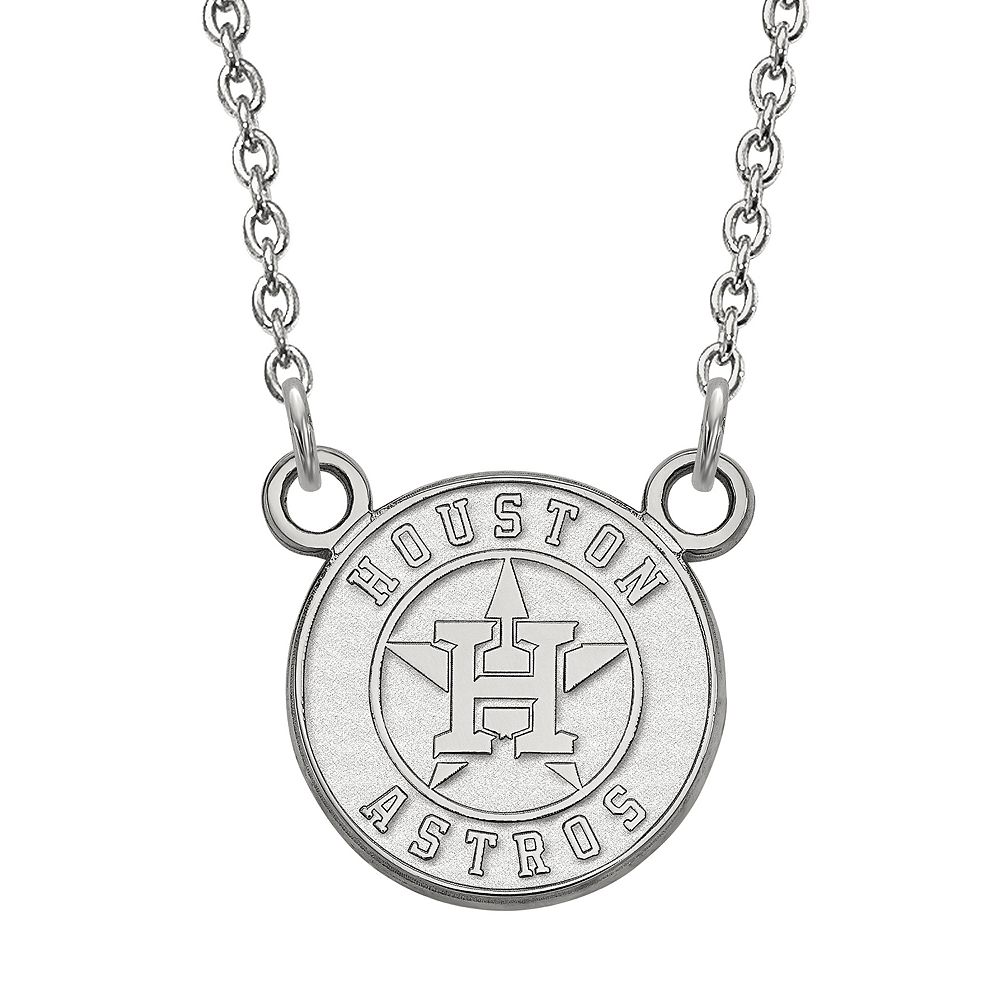 LogoArt 14K Gold Houston Astros Pendant Necklace