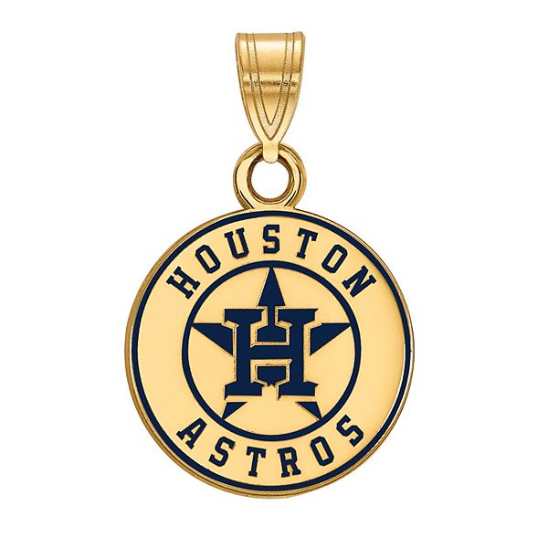 LogoArt Houston Astros Enamel Logo Pendant